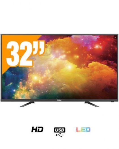 Haier 32" TV Led HD LE32B8000T - Noir prix maroc - Achat en ligne sur ...